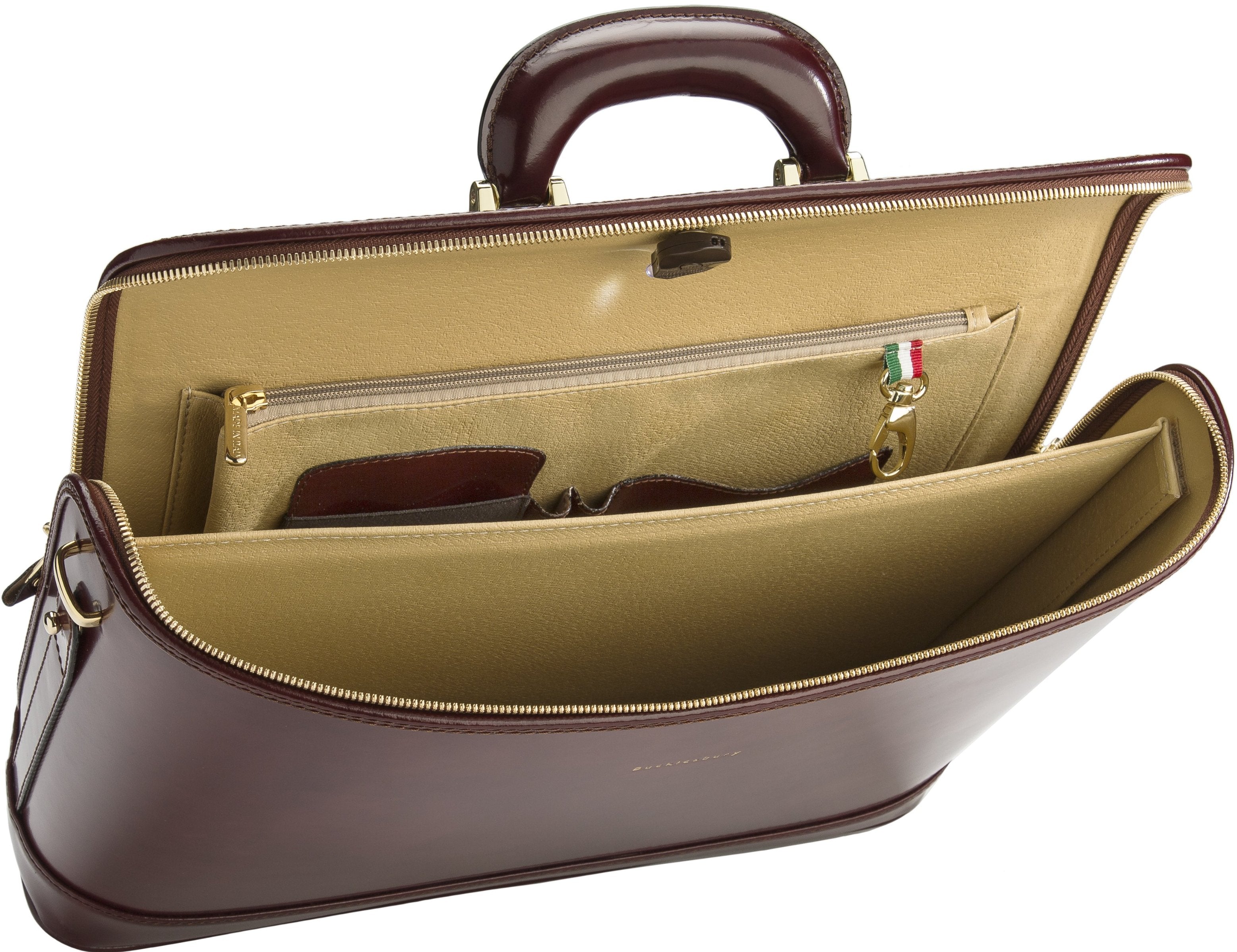 Bucklesbury Burgundy Laptop Bag for Travel, Business & Equipment